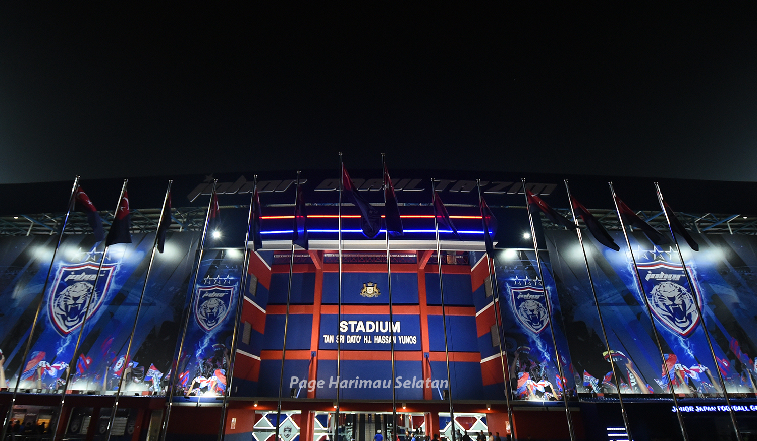BILA JDT ADA EMPAT STADIUM SENDIRI